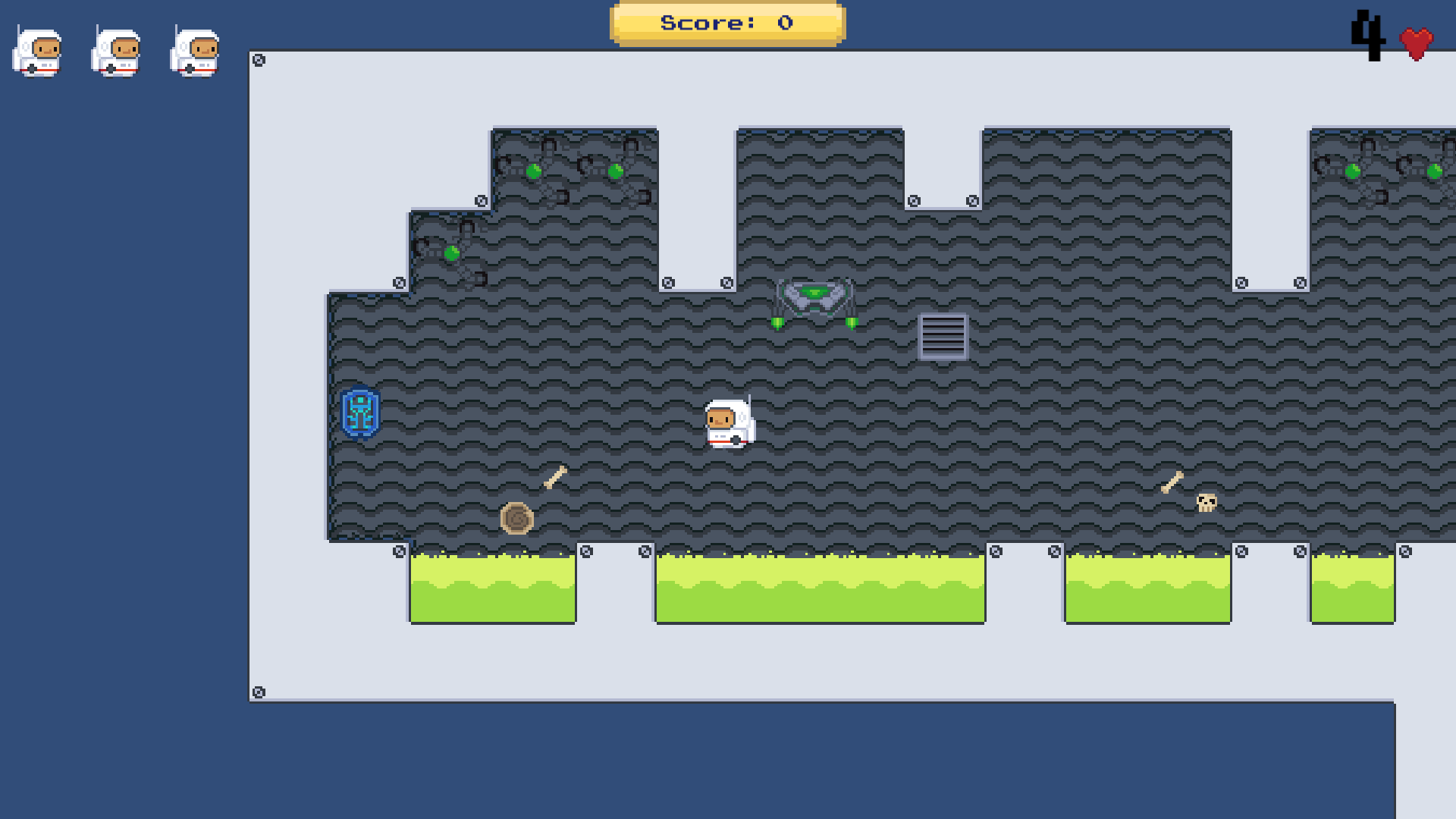 Space Adventure 2D Platformer by cruelrin