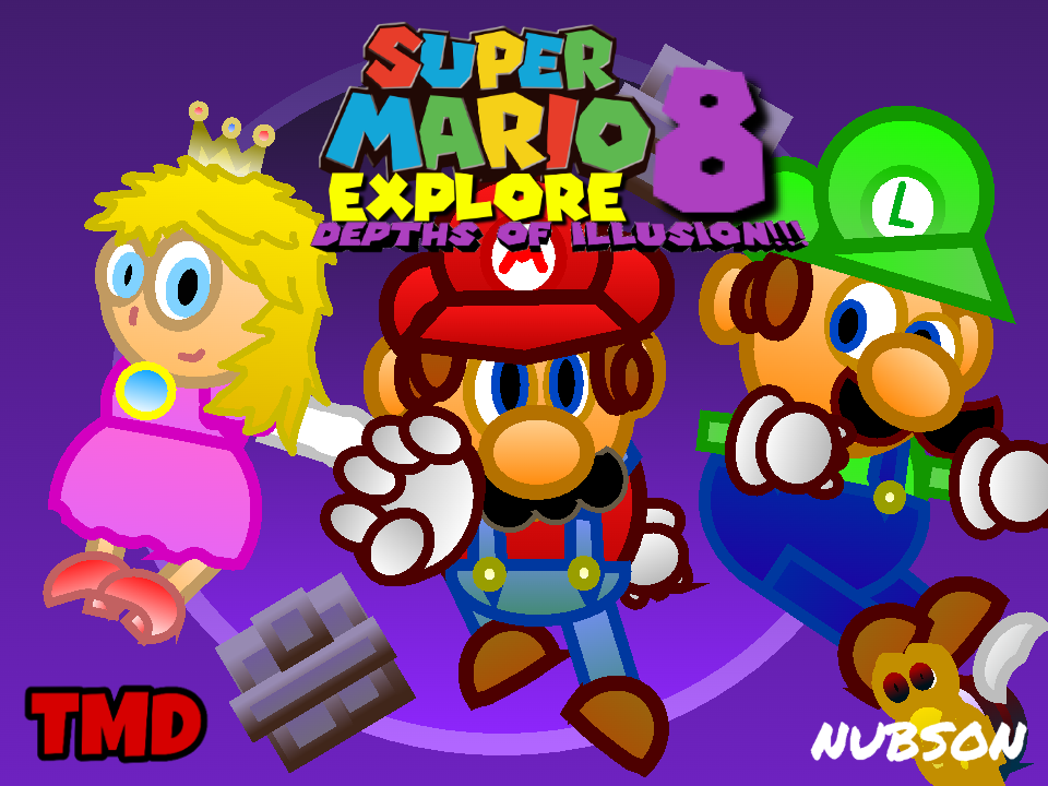 Super Mario Explore 8 Depths of Illusion! by TMD Games