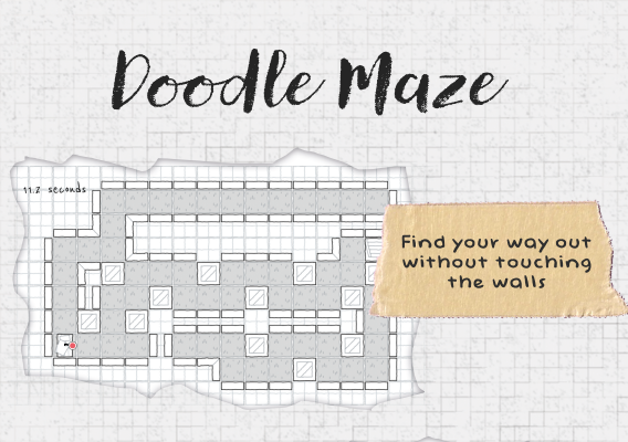 Doodle Maze by Boh