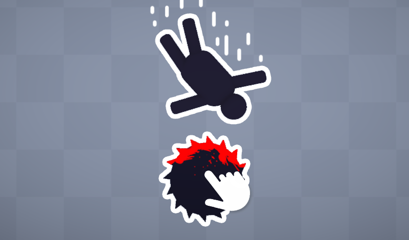 Saw up the stickman by LimeKamiBear