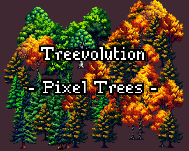 Treevolution: Pixel Trees Misc by Data_Illusion_Studios