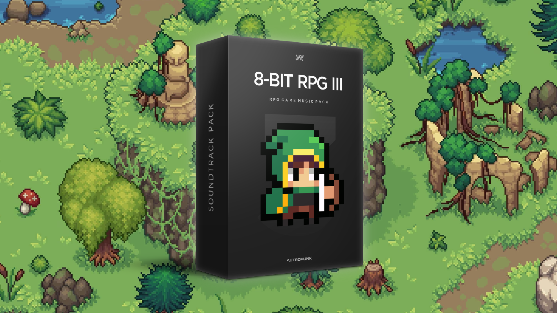 8-Bit RPG III Music Pack - Chiptune, Arcade, 16-bit, Adventure by Lufus