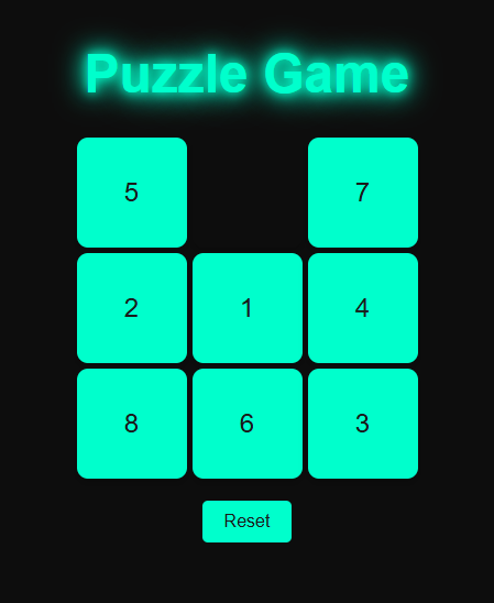 Neon Tile Shuffle by rinoart