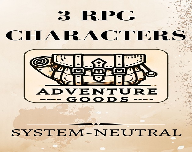 Adventurers Asset Pack - 3 TTRPG Adventurer Characters by ...