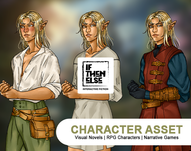 Fantasy Medieval - Male Elf by IF THEN ELSE - INTERACTIVE FICTION