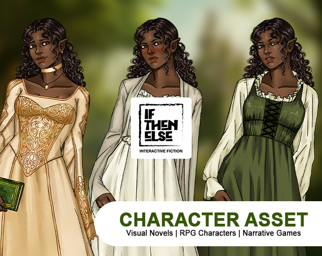 Fantasy Medieval - Female Elf by IF THEN ELSE - INTERACTIVE FICTION