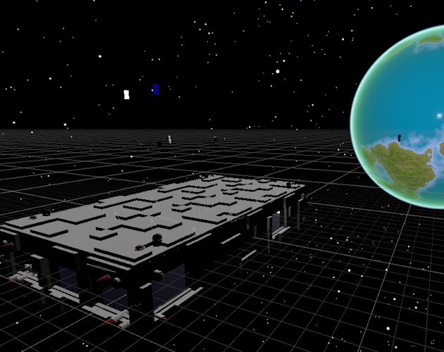 The Project Launch - Spaceship on Drydock - Join The Space Exploration Fleet! by Phuntasy ...