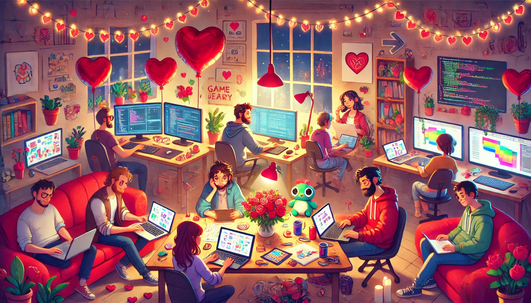 MMJM Game Jam - Lovey Dovey Valentine's Day - itch.io