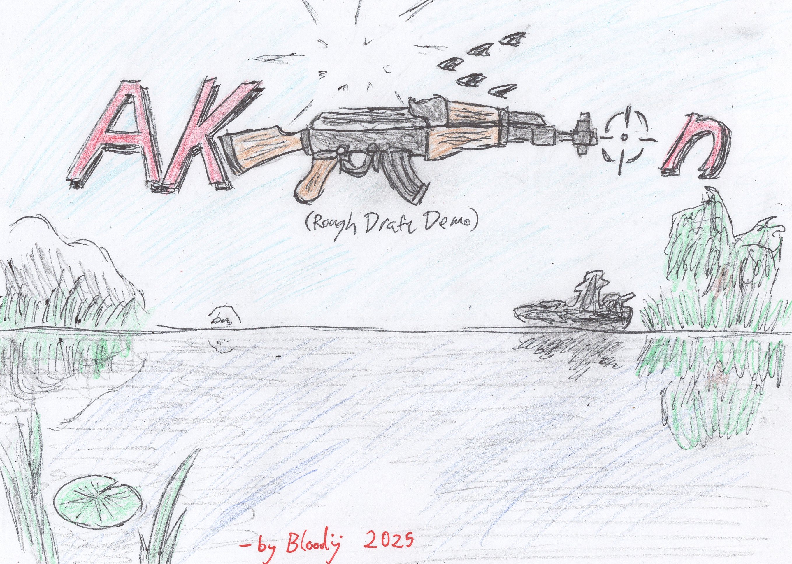 AK-on Rough Draft Demo by BloodyKun