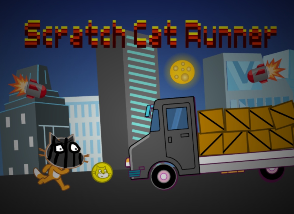 Scratch Cat Runner by Muneeb_Dev