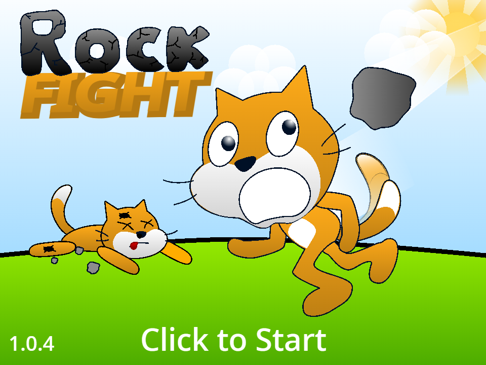 Rock Fight by Random_cat1201