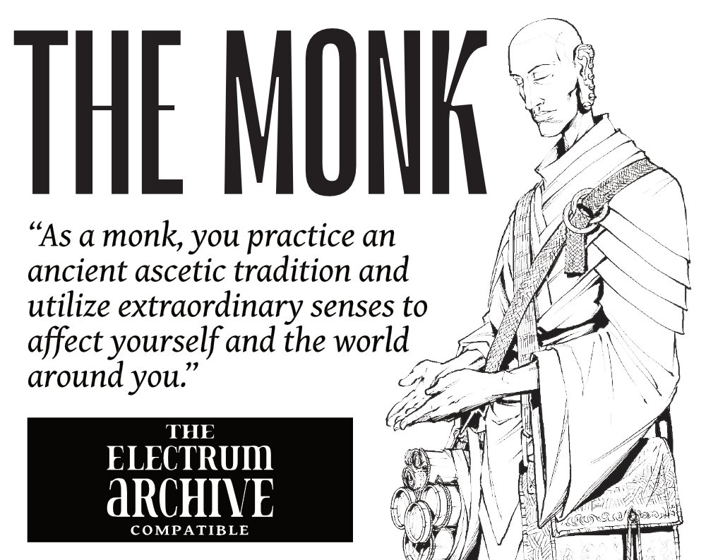 The Monk - Archetype by slantio for TEA Jam - itch.io