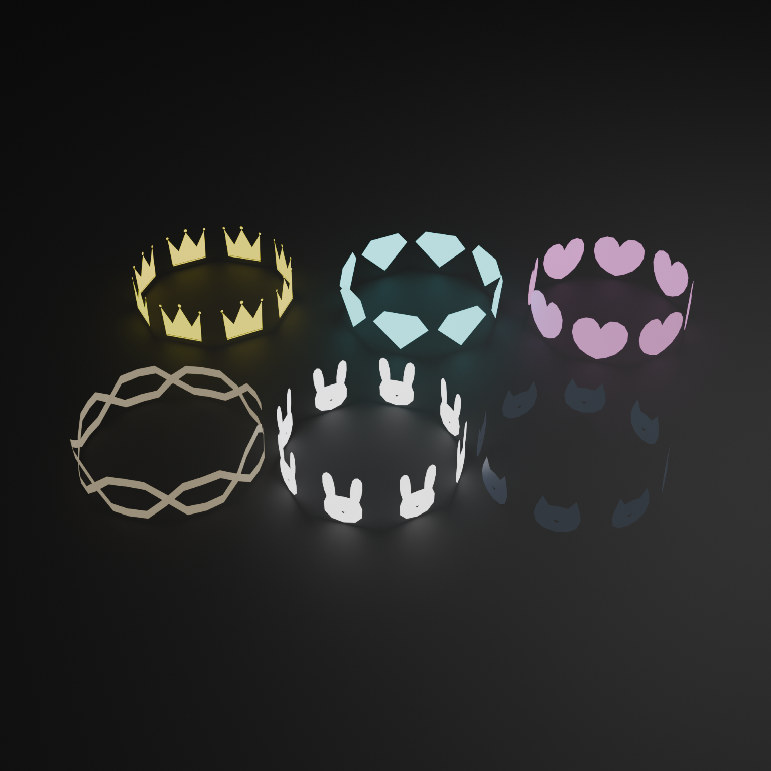 Razzamatter's Ring Accessories (VRChat/ChilloutVR) by Razzamatter