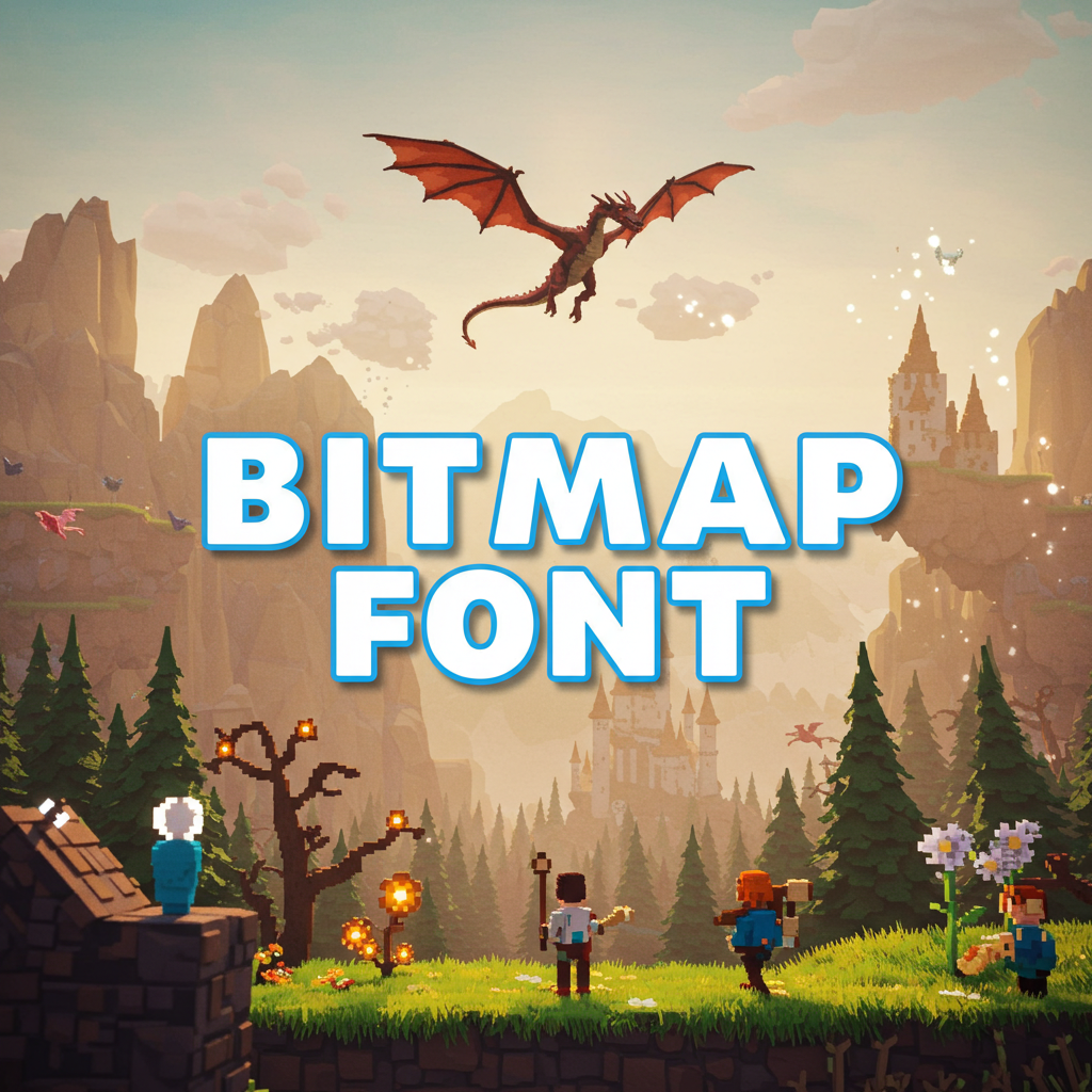 Bitmap Font plugin for RPG Maker MZ (Easy-to-use) by ProtoX