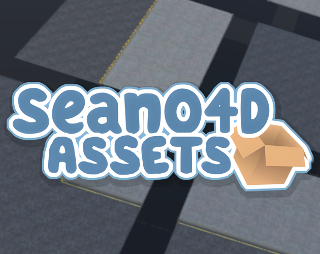 🚧 Free Low-Poly Modular Road Pack! 🚧 by Seano4D