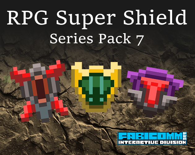 RPG Super Shield Series - Pack 7 by Fabicomm Pro.
