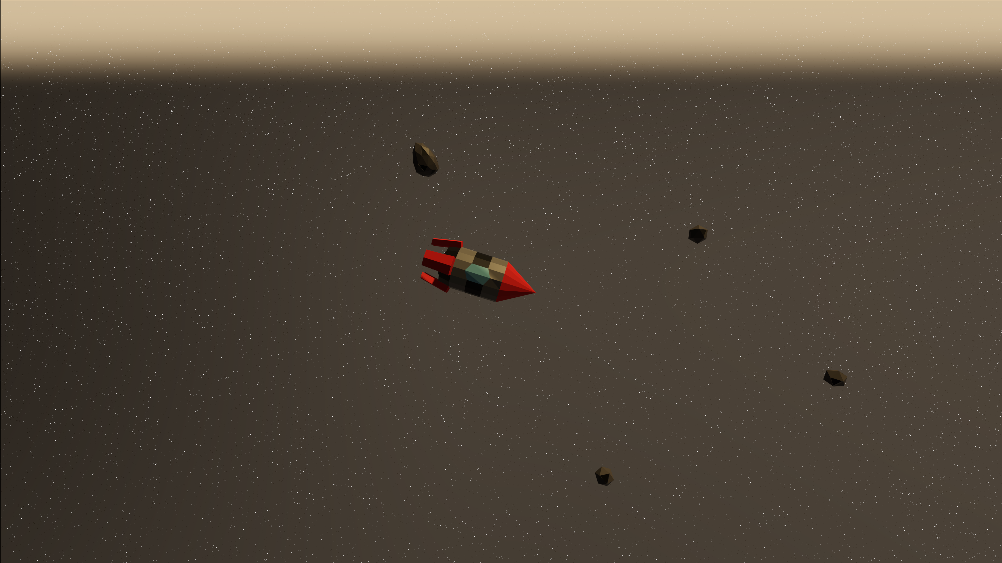 Low Poly space 3d models by whynomakethings