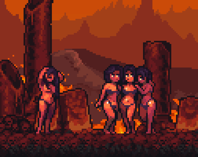 Added Cheeky Devil! 😈 - Pixel Art Hell Tiles And Enemies Asset Pack 32x32 by GandalfHardcore