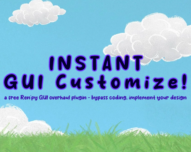 Instant GUI Customize! by ErebusWulfe