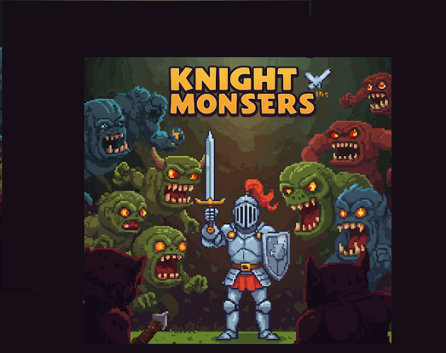 Knight and Monsers by niltonfirmo71