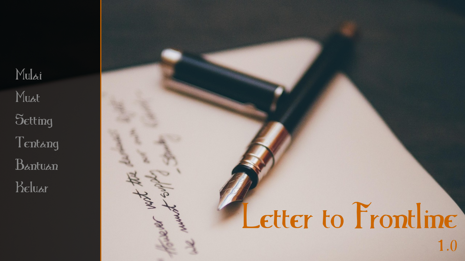 Letter to Frontline by masmarasda