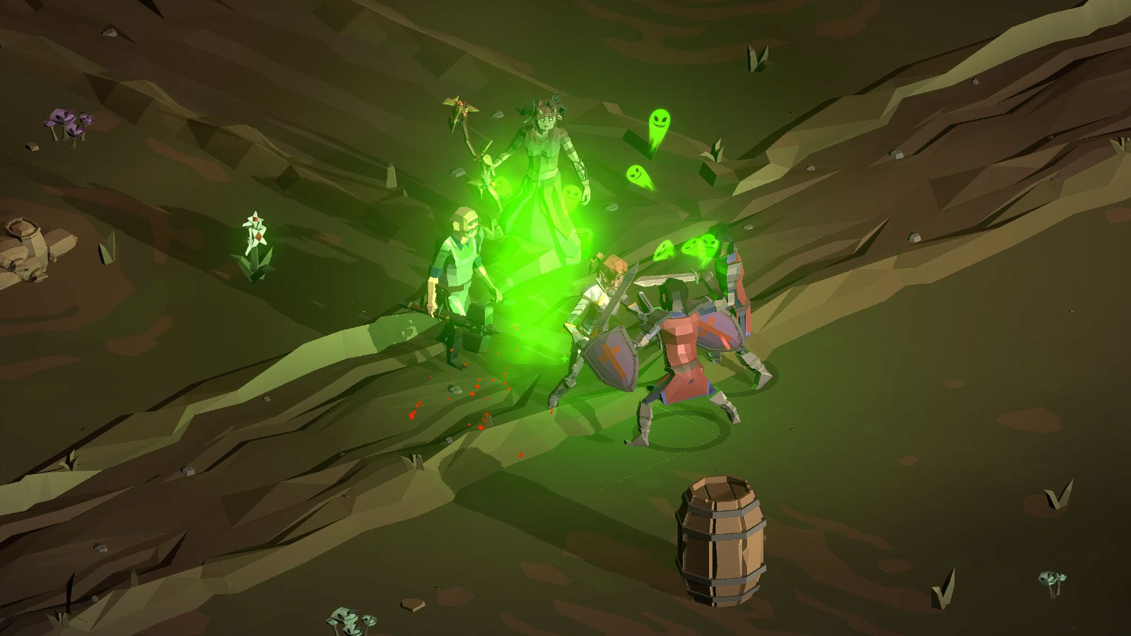 Unique Enemies - Crumbling World by Dani Marti