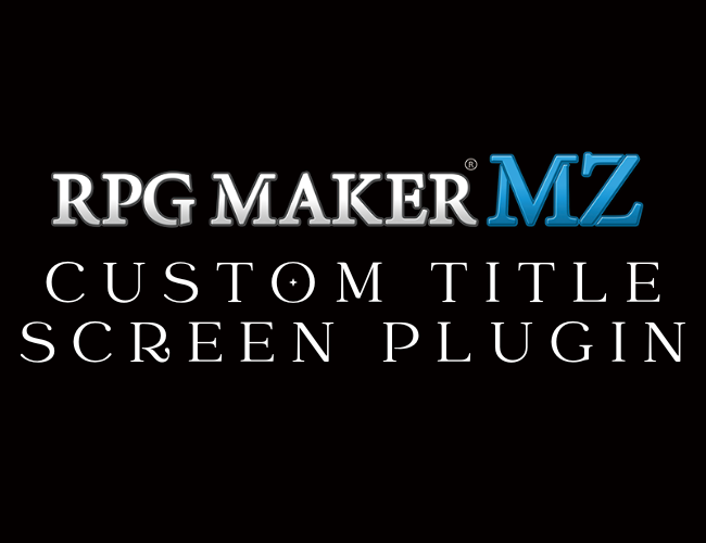 RPG Maker MZ: Ren´s Custom Title Screen Plugin by LupineHorizonGames