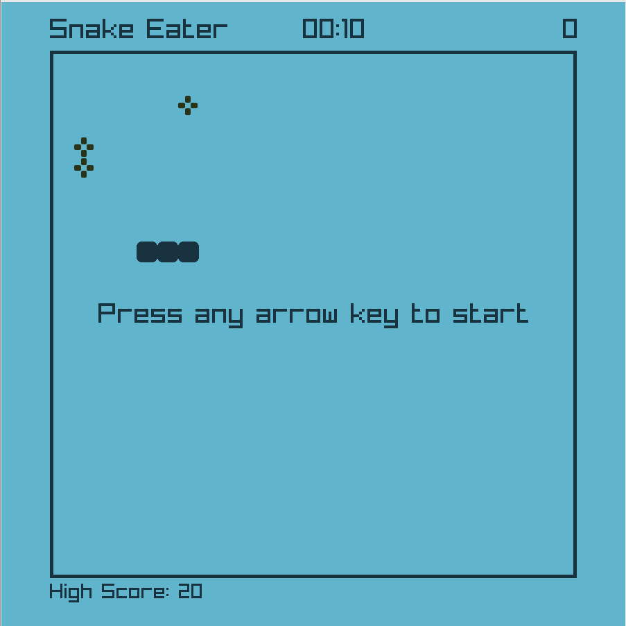 Retro Snake Game by RahulTheMadlad