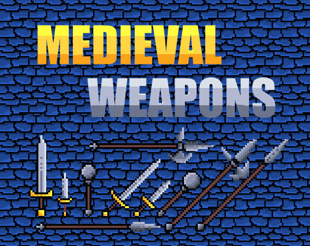 Medieval Weapons 32x48 by Impact Studio