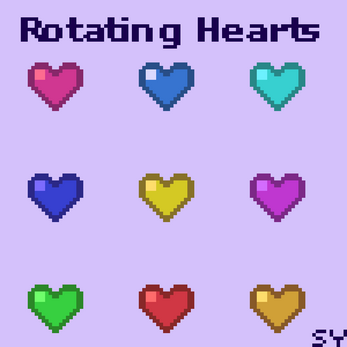 Rotating Hearts Animation By Slan Rotating Hearts Animation By Slan