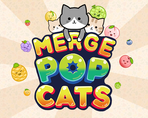 Merge Pop Cats by sosone games