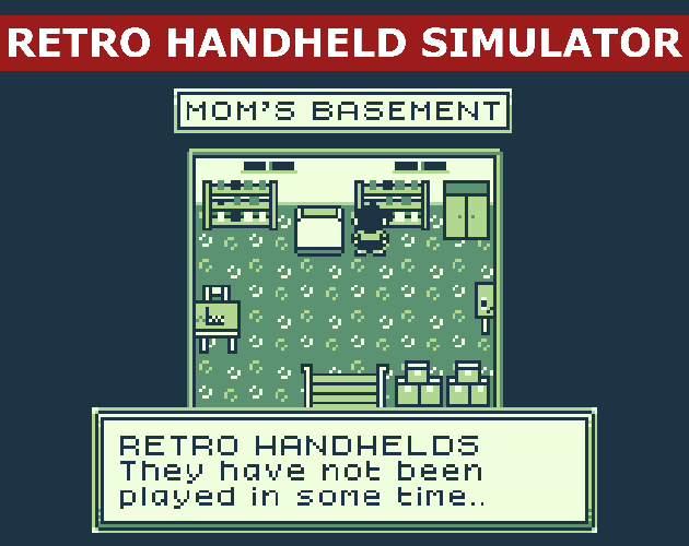 Retro Handheld Simulator Game Boy by Madsox Games