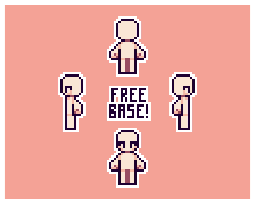 16x32 RPG Maker Character Base by nutnutch