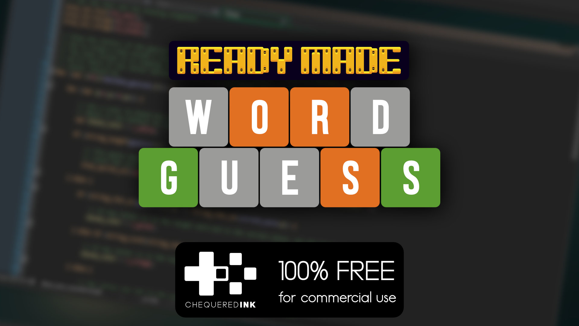 Ready Made Word Guess by Chequered Ink