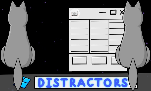 Distractors by LibrarySDW