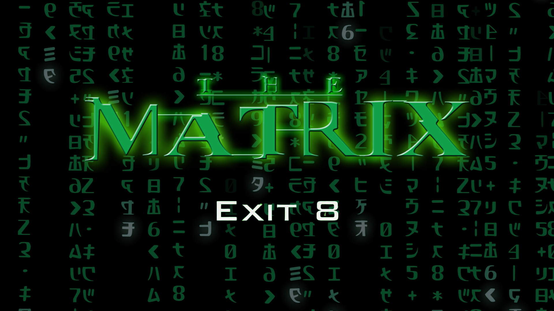 The Matrix Exit 8 by CerberusX99
