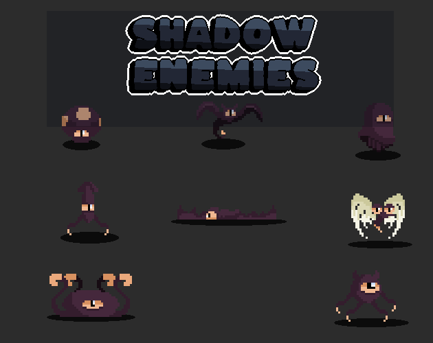 Enemies Series - Shadow Enemies by Dead Pixels