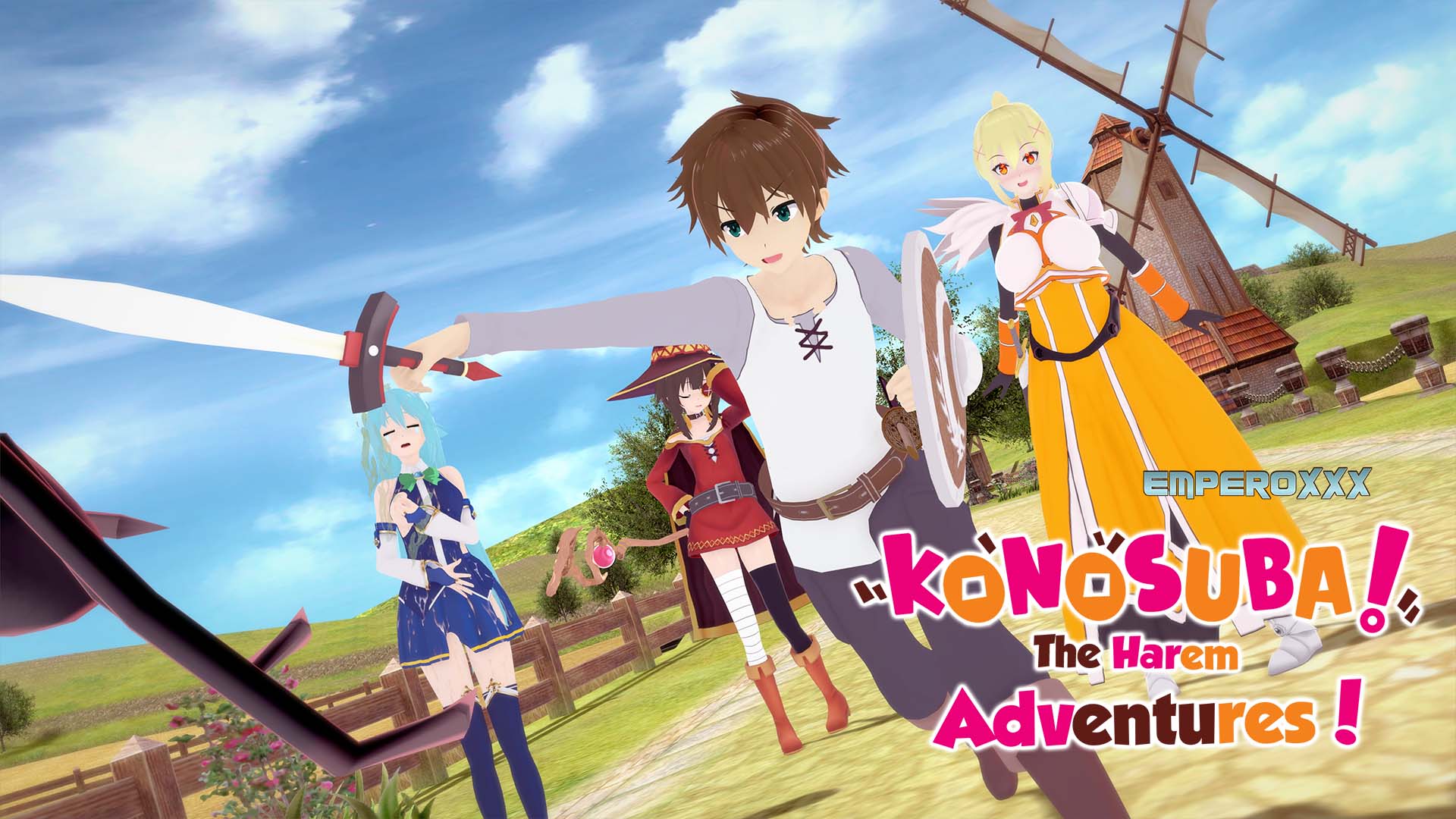 🎏 KonoSuba The Harem Adventures v2.7 is now Officially Released! + Cheat code + Walkthrough 🎏 ...