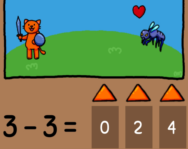 Math Kingdom Quest by Moosadee