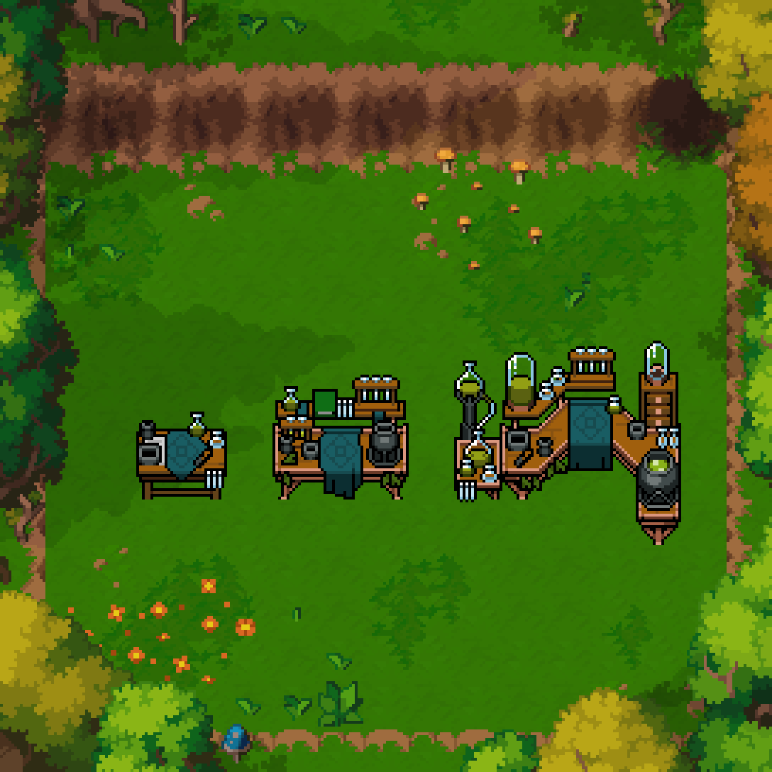 Free - Pixel Art Asset Pack - Topdown Tileset - 16x16 Sprites by Anokolisa