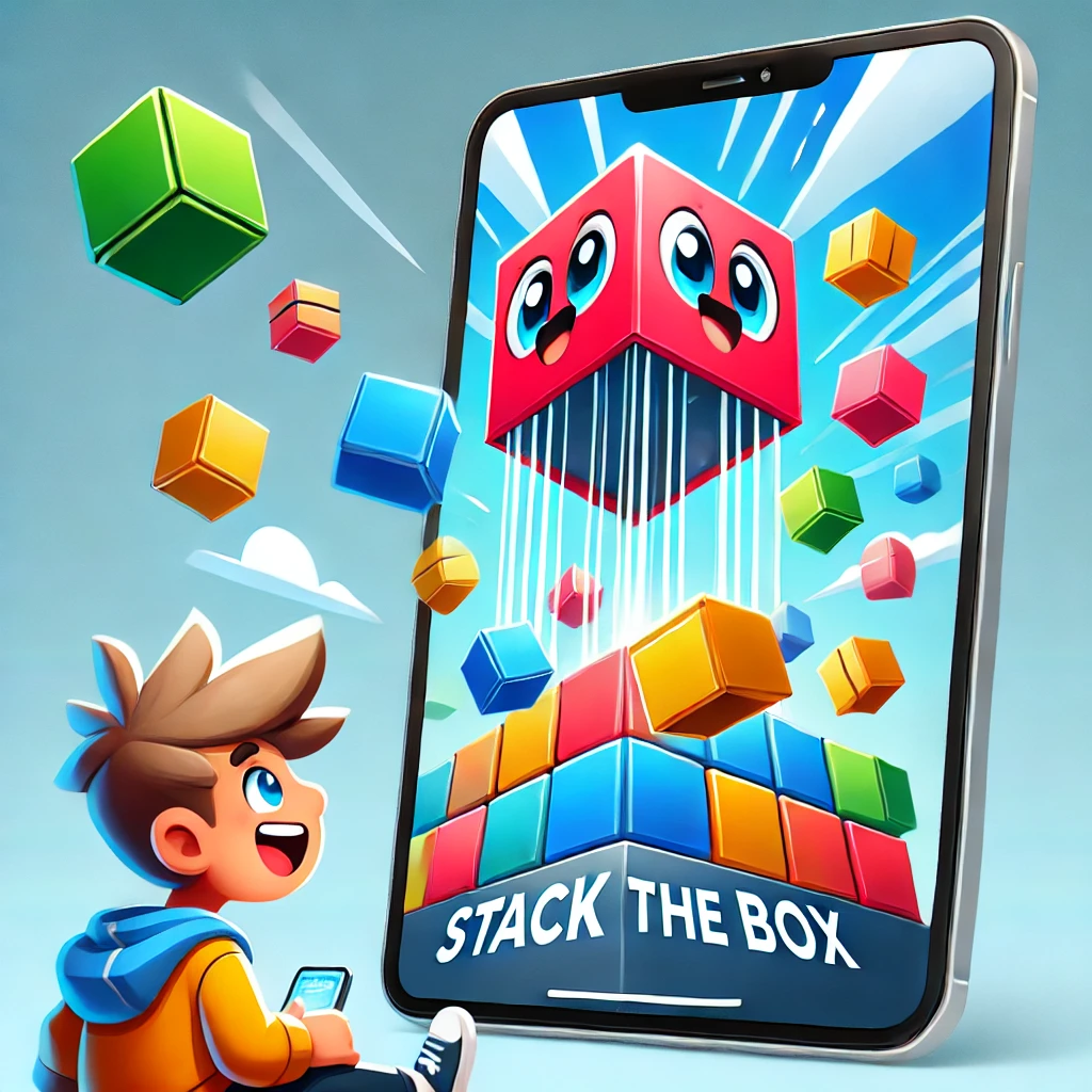 Stack the Box Game by Didile