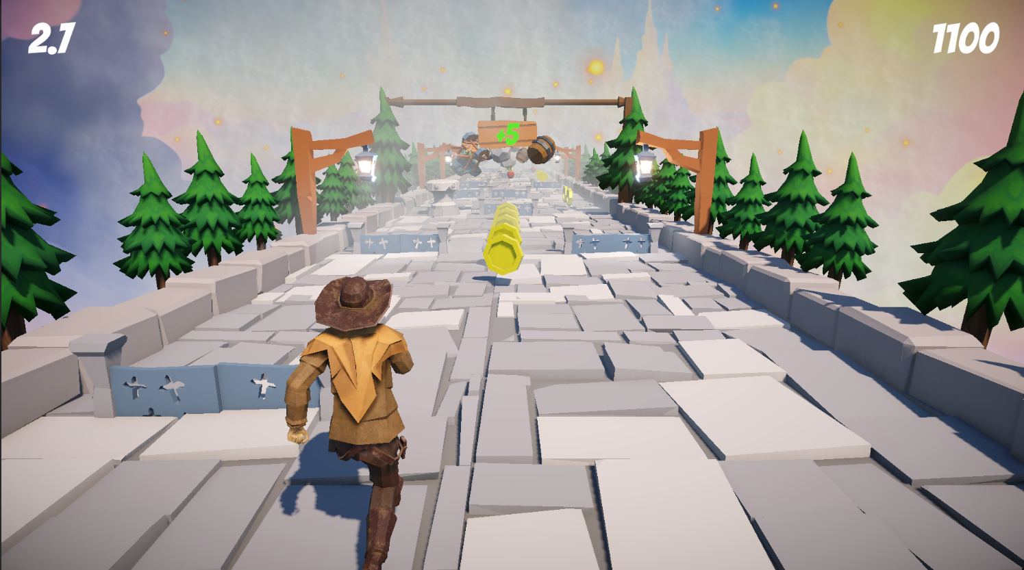 Earthquake Runner by Games of Goutam