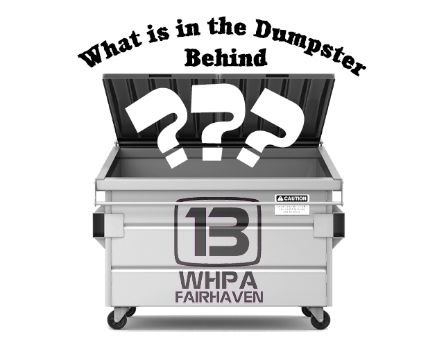 What is in the Dumpster behind WHPA by Please Don't Eat the Sentient Potato