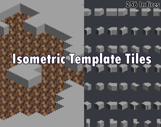 Isometric Tiles Template by Robotnick