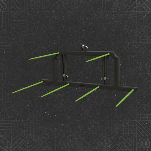 FS25 3 Point Bale Spike by Bb Mods