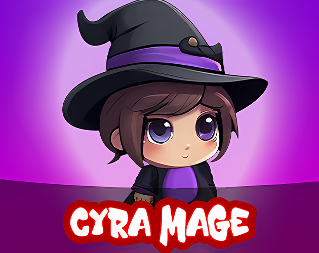 Cyra Mage - 2D Animated Character (Spriter) by Gamelauncher Shop