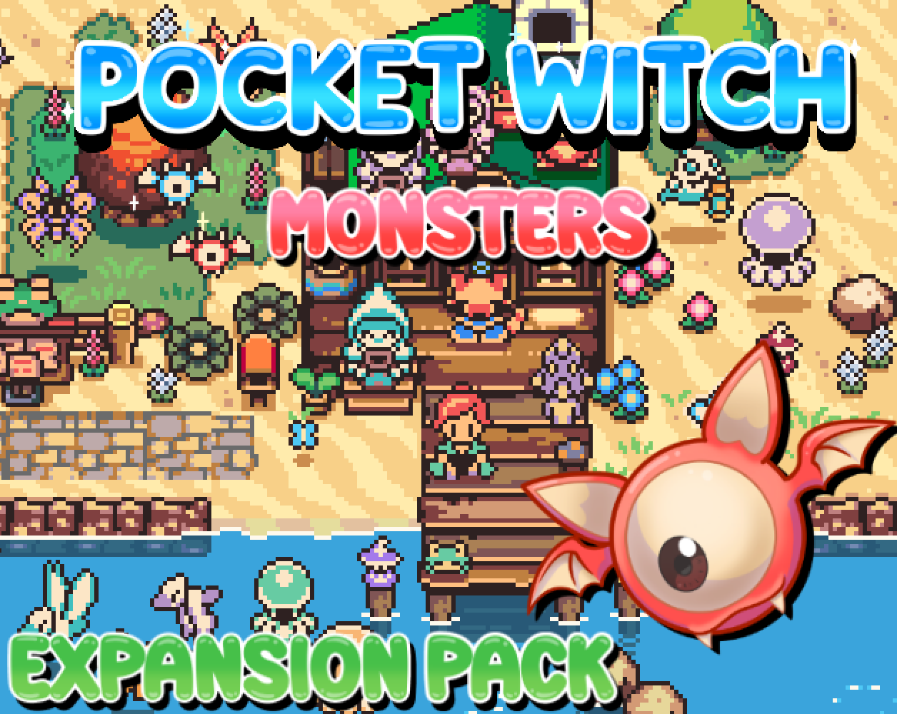 Pocket Witch - Monsters Expansion Pack by Faultbox