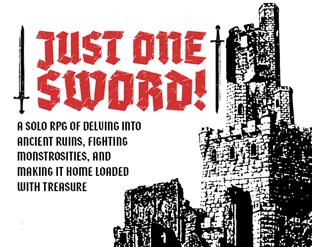 Print On Demand - Just One Sword by OneTorch