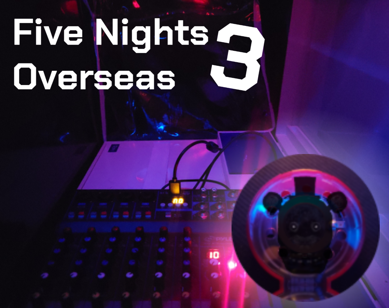 Game Released! - Five Nights Overseas 3 (FNaF Fan Game) by iMakeStuffSC