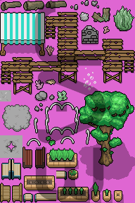 Underwater Tileset is available now. - Underwater, Logs and Benches ...